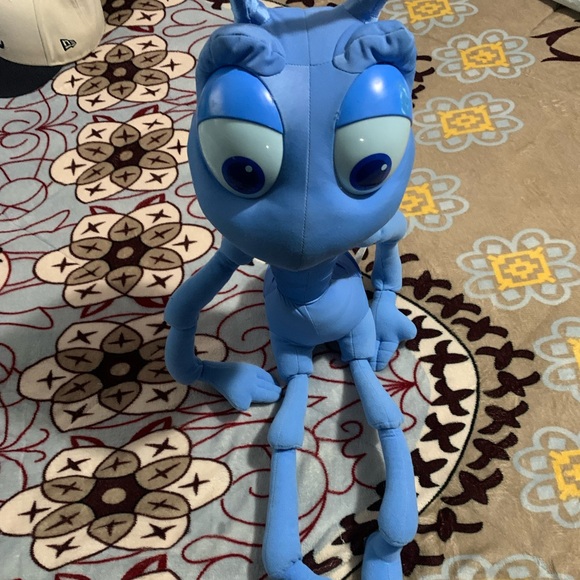 Mattel | Toys | 36 A Bugs Life Big Jumbo Flik Blue Ant Plush Arcotoys ...